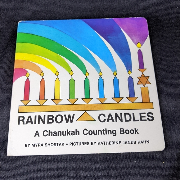 Other | 1986 Rainbow Candles A Chanukah Counting Board Book | Poshmark